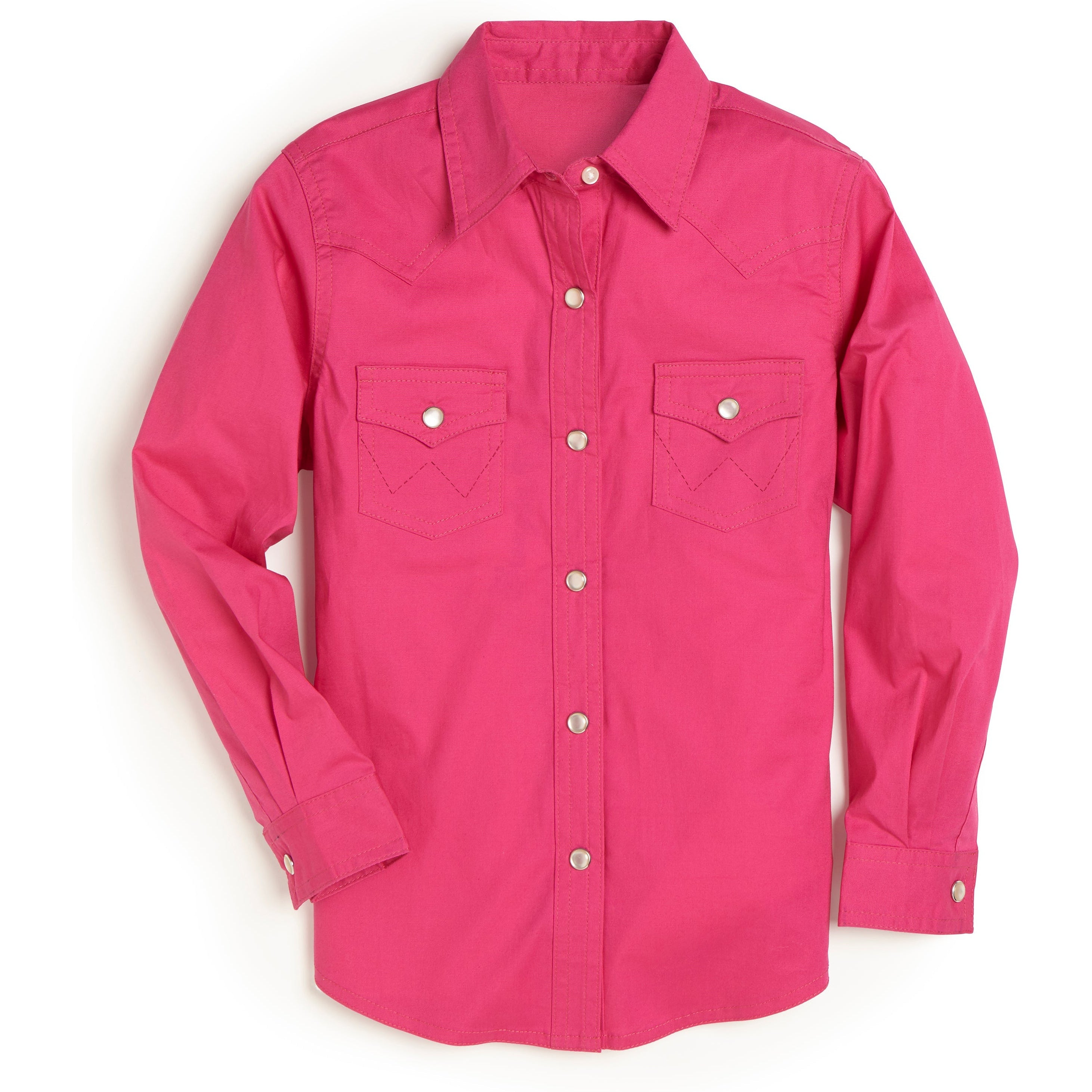Wrangler Girl s Pink Western Snap Shirt West 20 Saddle Co wrangler-girl-s-pink-western-snap-shirt-west-20-saddle-co