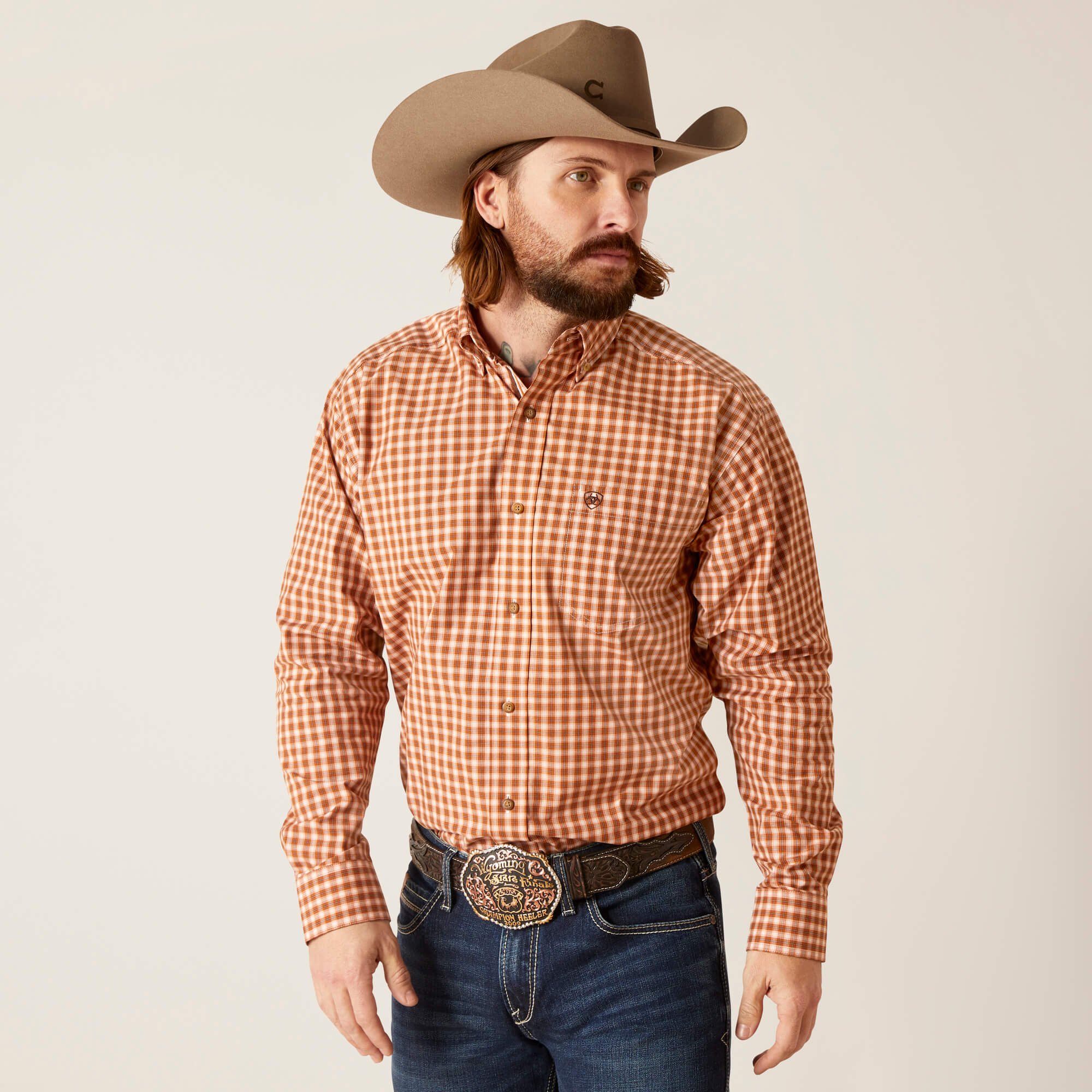 Ariat Men's Pro Series Garrison Classic Fit Shirt – West 20 Saddle Co.