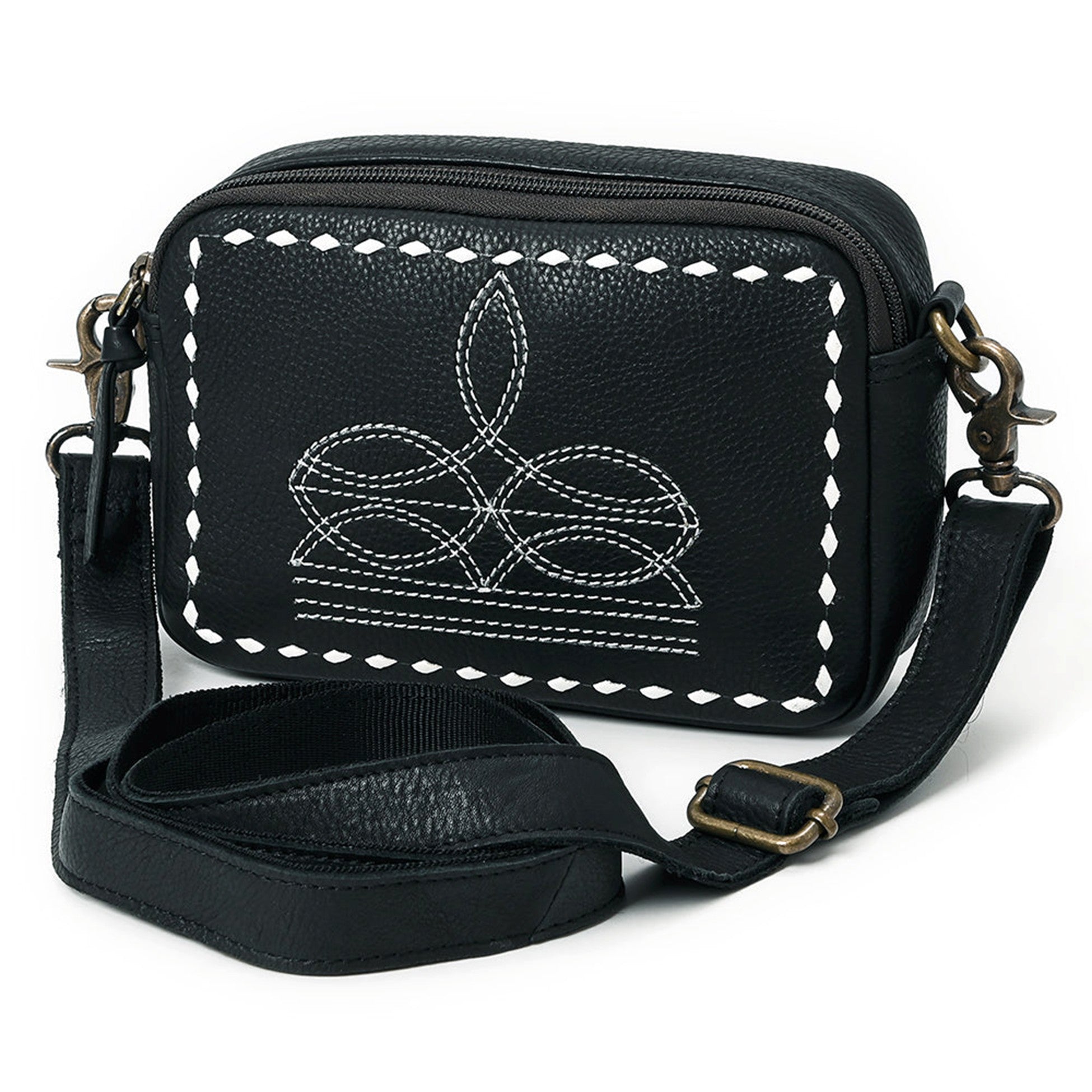 American Darling Black Western Camera Bag – West 20 Saddle Co.