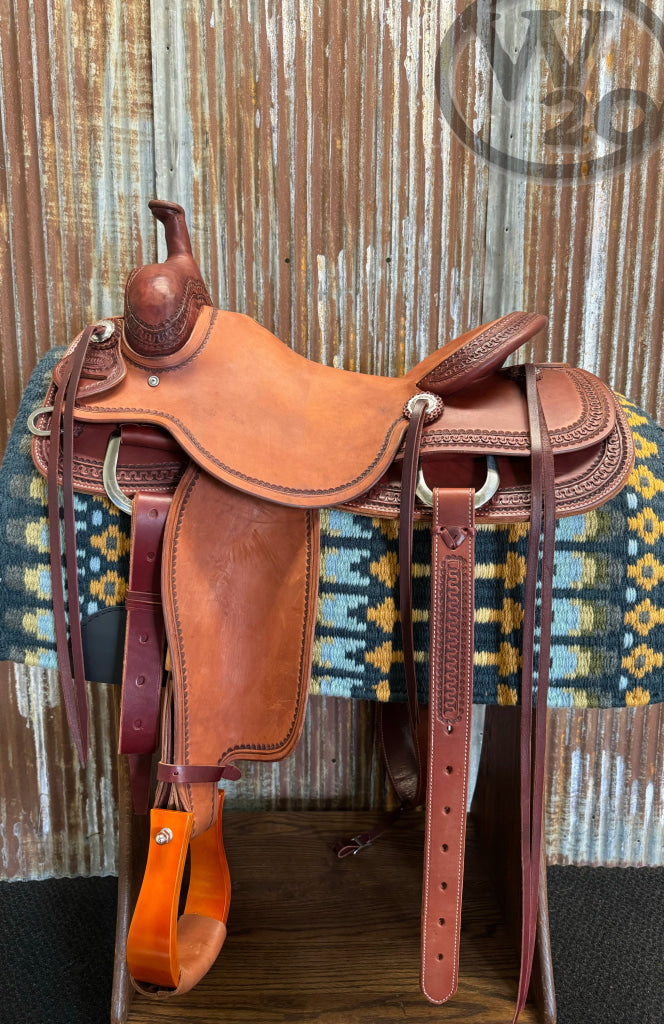 West 20 Custom Ranch Cutter by RW Bowman – West 20 Saddle Co.
