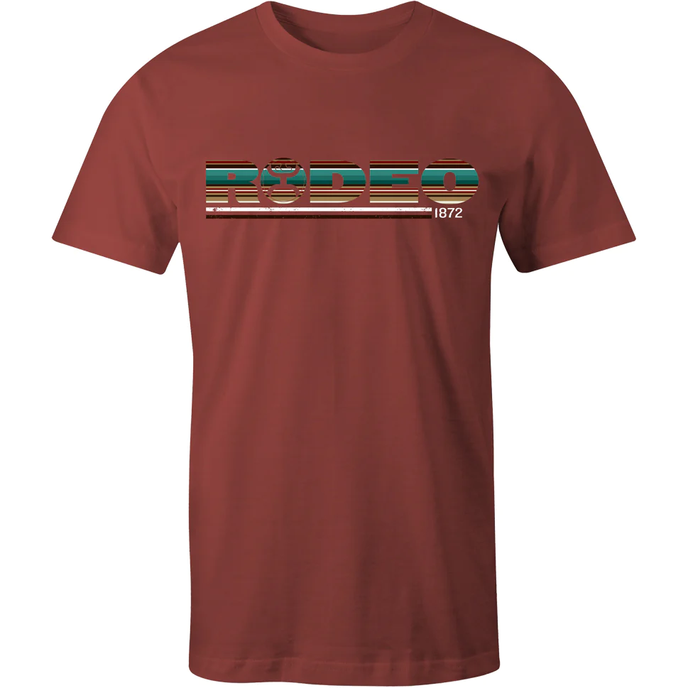 Hooey Rodeo Crimson and Serape Tee – West 20 Saddle Co.