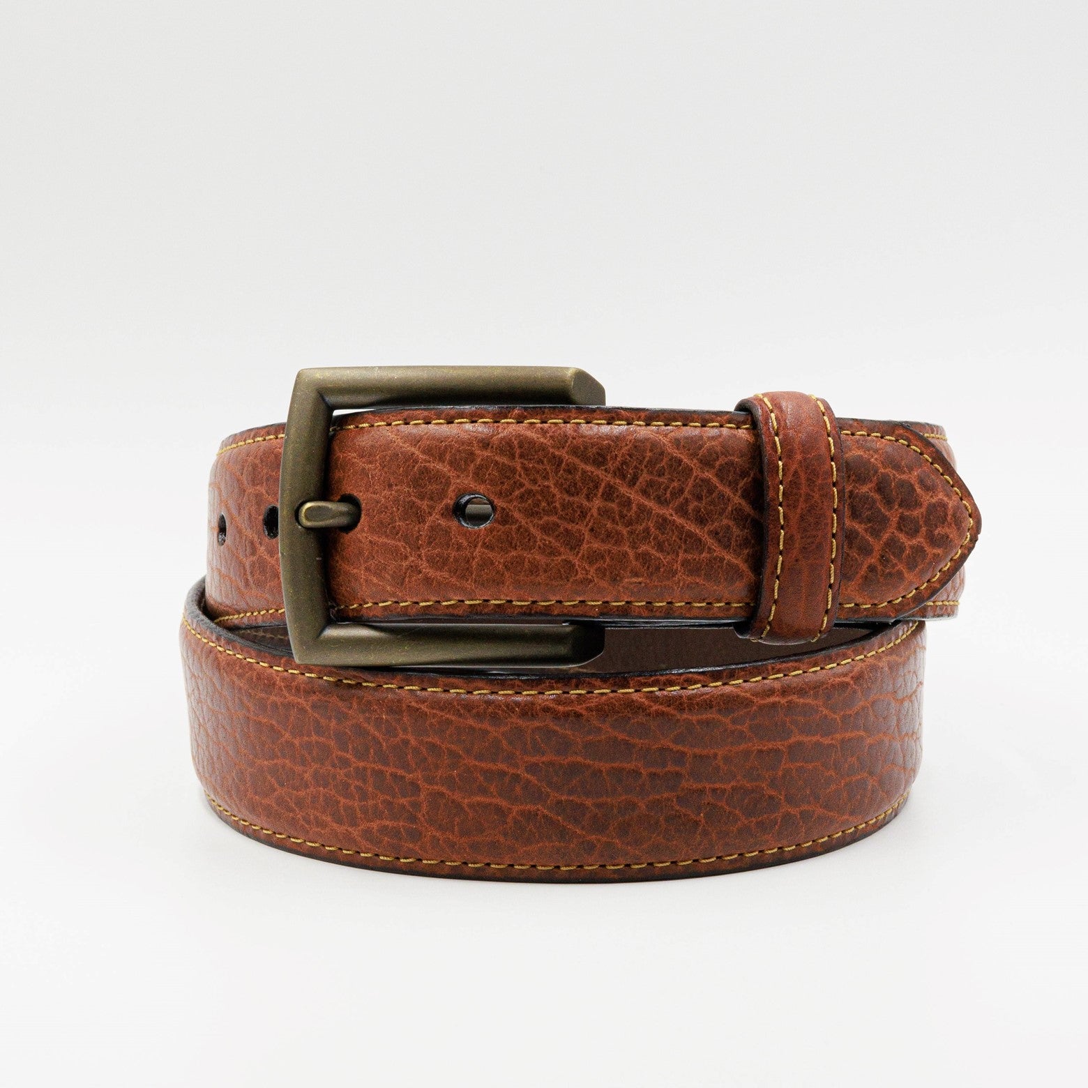 Vintage Bison Horizon Belt – West 20 Saddle Co.