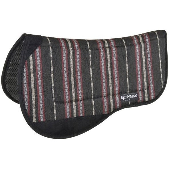 Reinsman Round Contoured Trail 30″ x 34″ Bronco Black Tacky-Too Backed ...