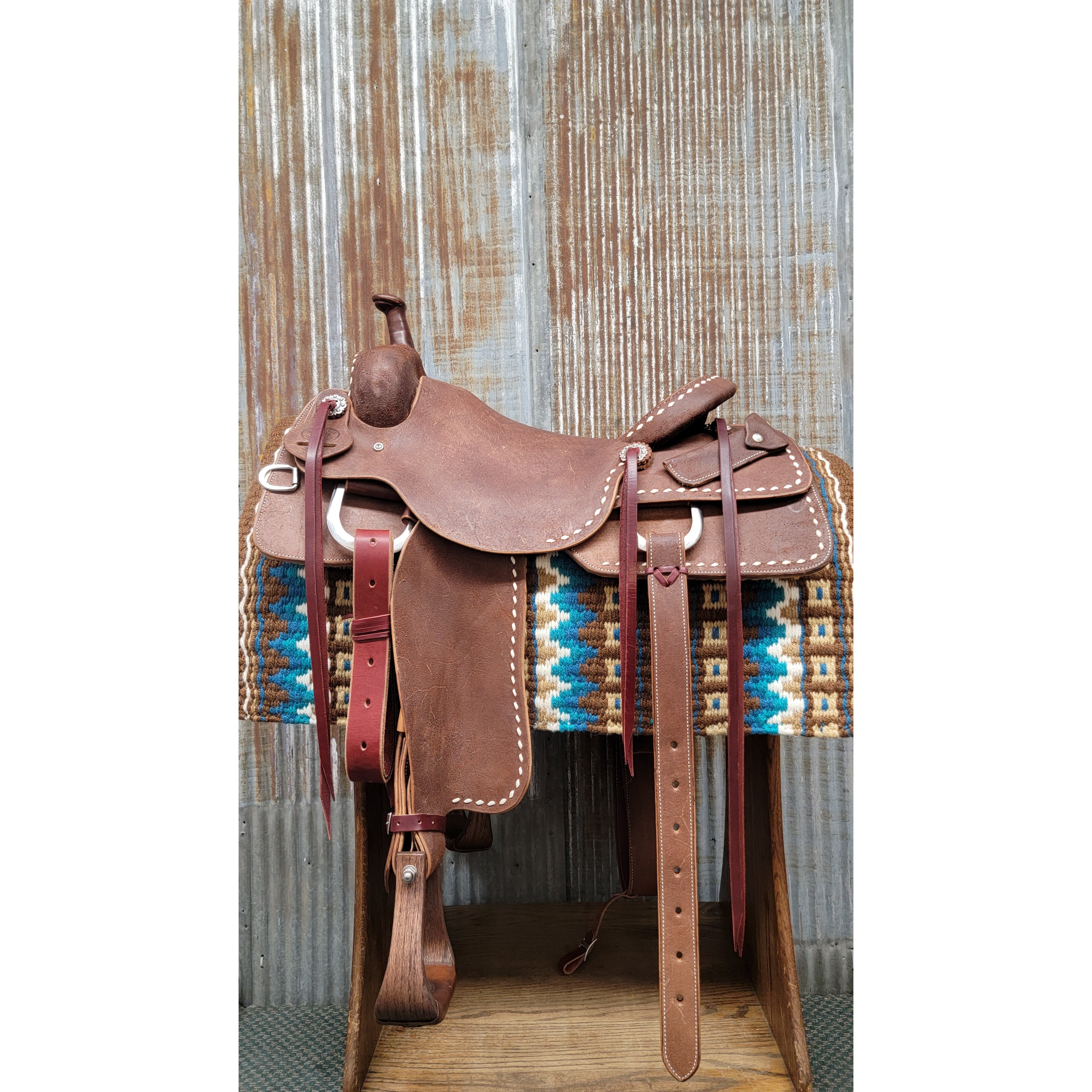 West 20 Custom Ranch Cutter By RW Bowman – West 20 Saddle Co.